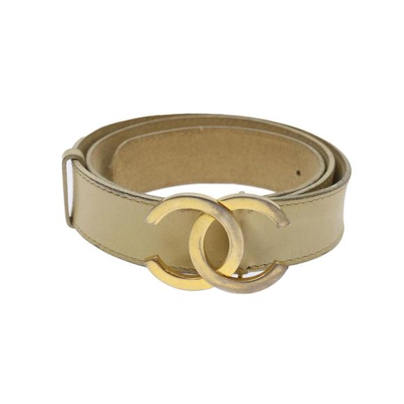 CHANEL | Accessories | Chanel Leather Belt By | Poshmark